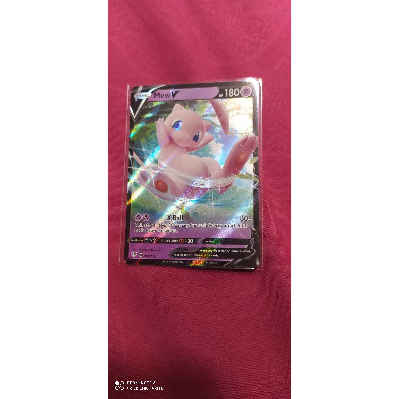 Jual kartu pokemon mew V | Shopee Indonesia