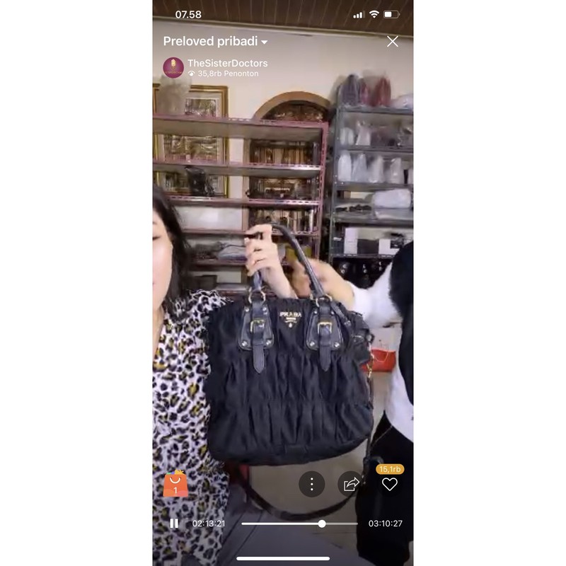 Jual PRAADA Tesuto Black | Shopee Indonesia