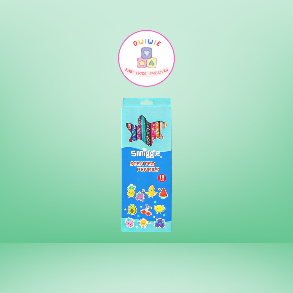 Jual Smiggle Scented Pencils - 10pcs | Shopee Indonesia