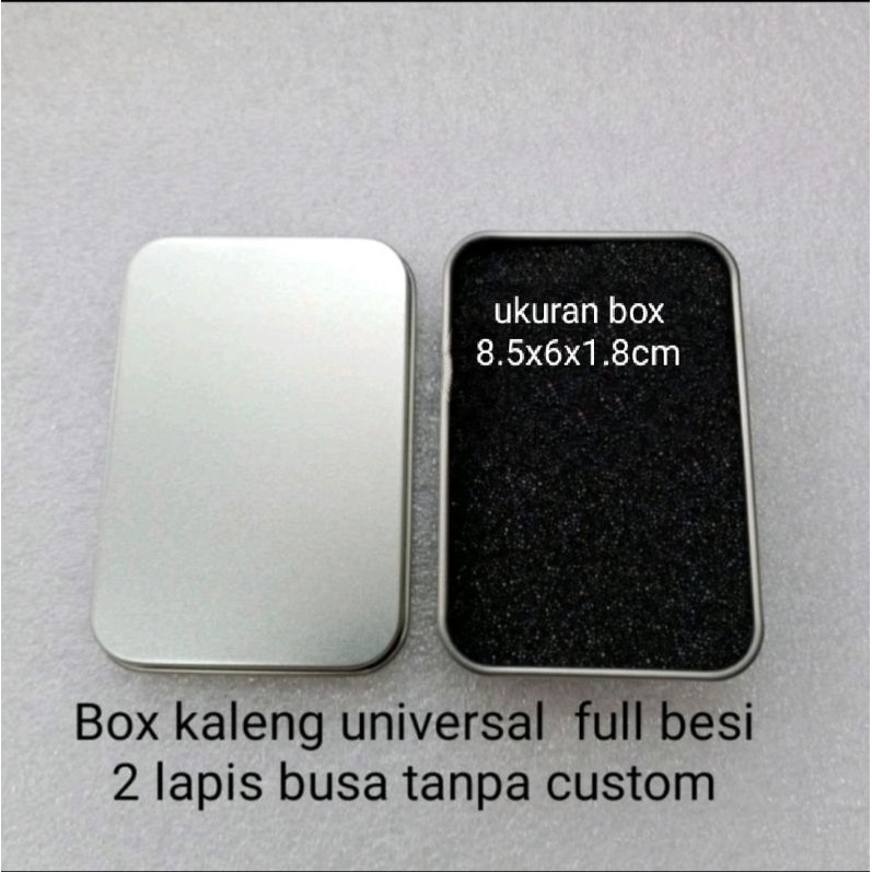 Jual BOX KOTAK KALENG UNIVERSAL USB TANPA JENDELA | Shopee Indonesia