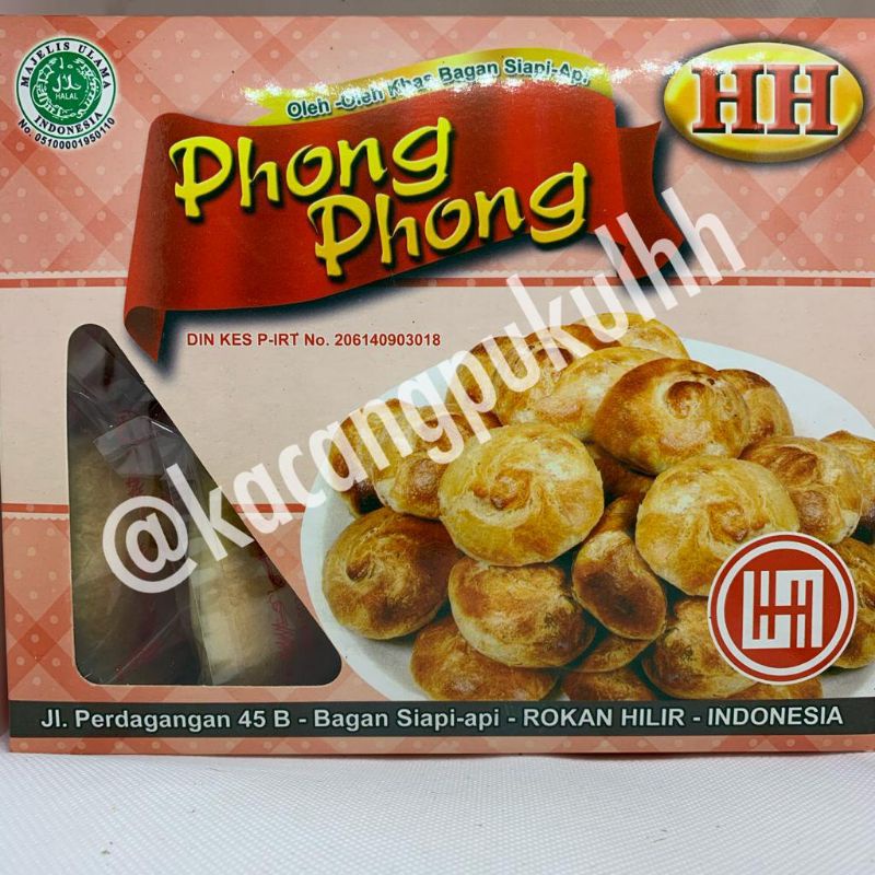 Jual Kue Phong Phong HH Perkotak Isi 10pcs Makanan Oleh-Oleh Khas ...