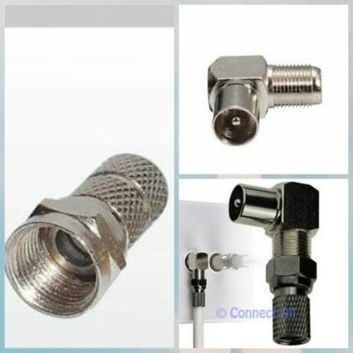 Jual TV adapter Connector Antena Jack Colokan Antenna TV Asli Gambar ...