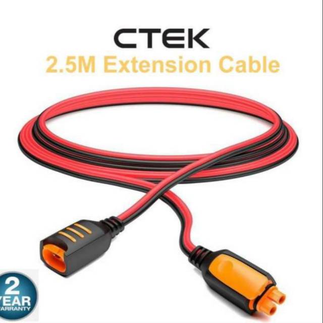 Jual CTEK 2.5M EXTENSION CABLE - Compatible with CTEK chargers up to ...