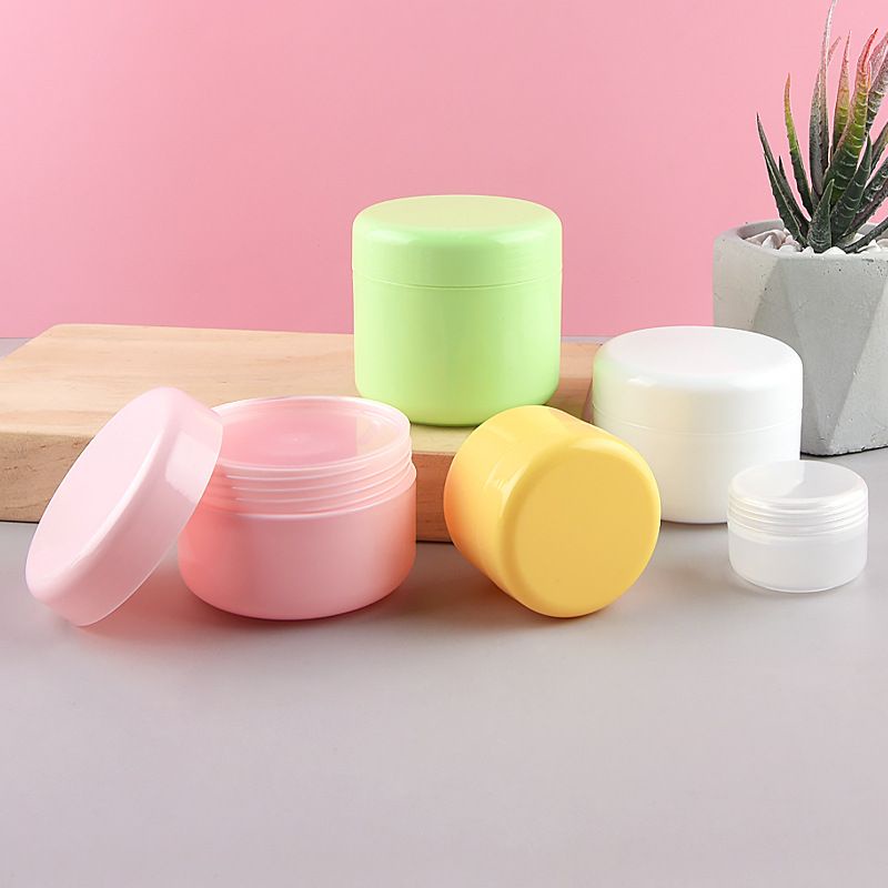 Jual Pot Jar cream kosmetik 50 / 100 gram full warna putih | Shopee ...
