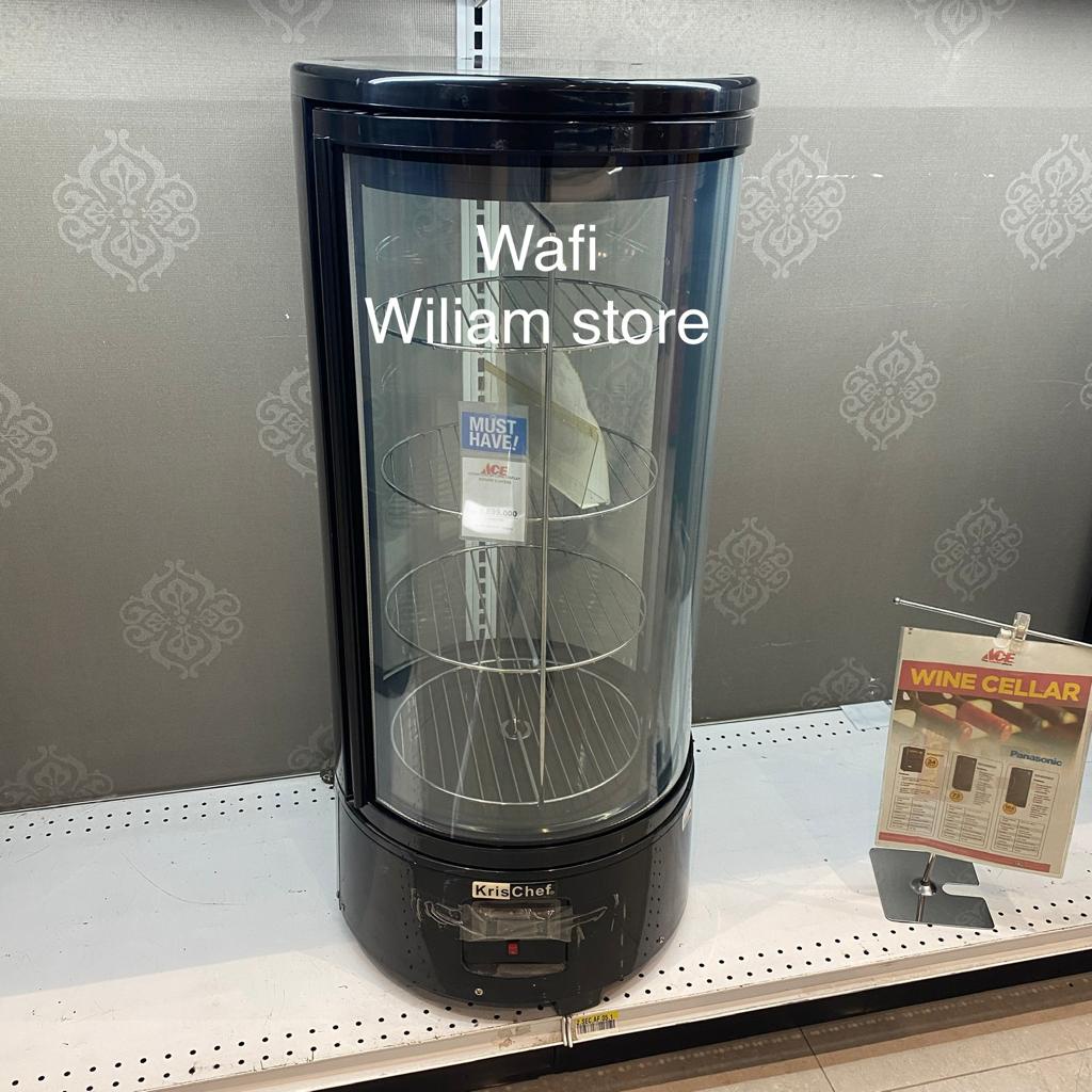 Jual Krisbow Krischef Showcase cake Pendingin makanan tabung 3 rak ...