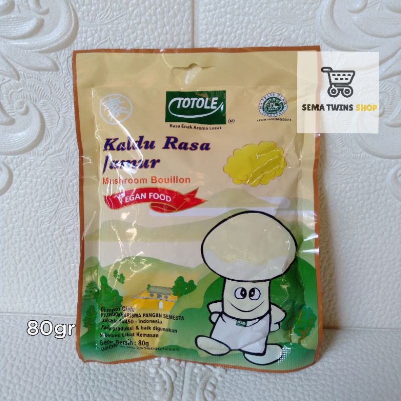 Jual TOTOLE Kaldu Jamur 80gr - Halal non MSG | Shopee Indonesia
