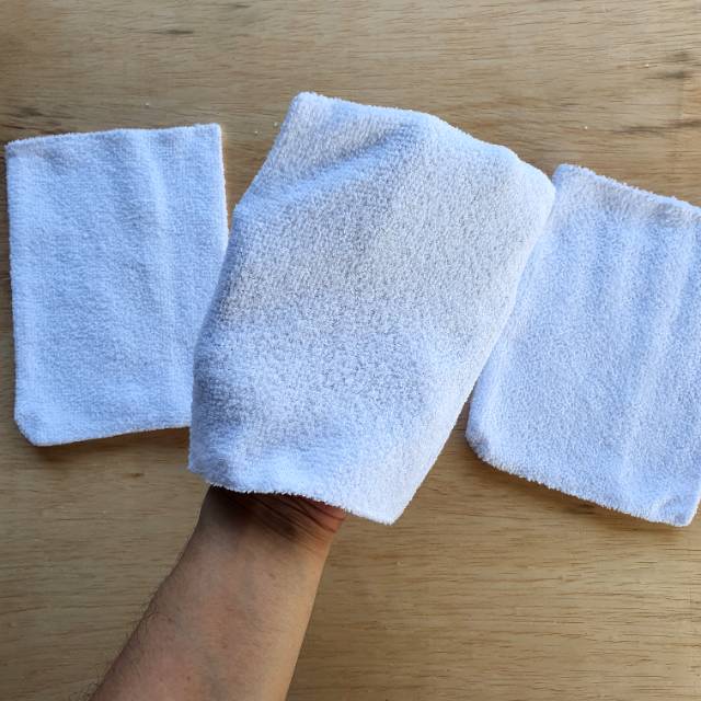 Jual Waslap kotak putih tebal dan besar | Shopee Indonesia