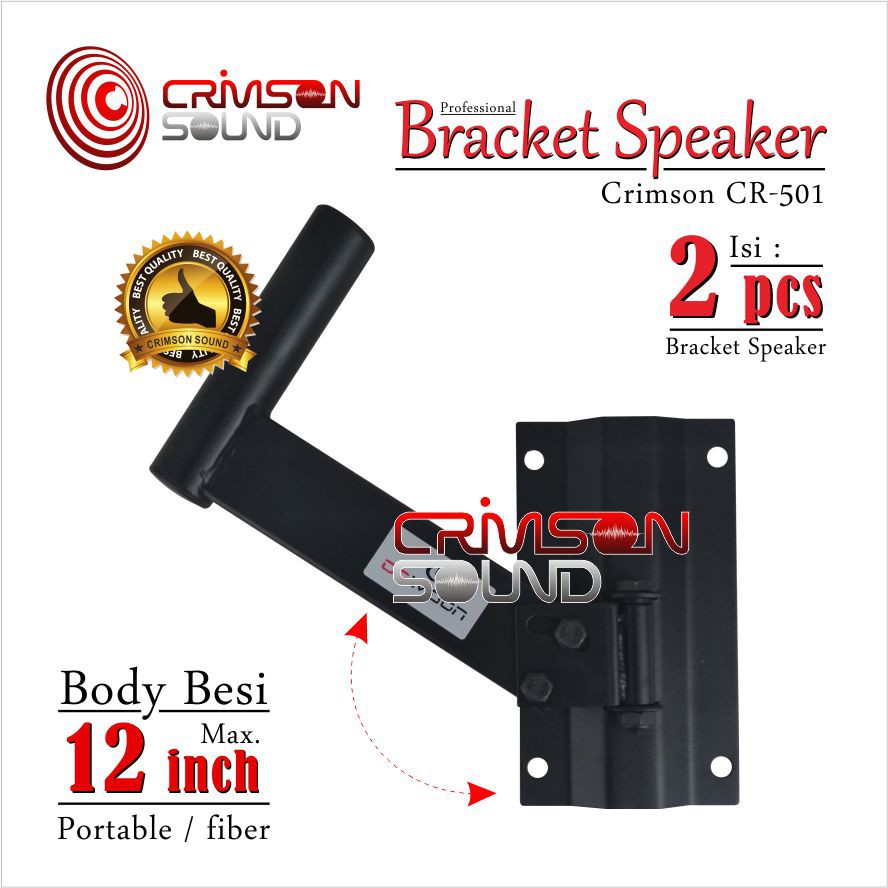 Jual BRACKET SPEAKER GANTUNG CRIMSON CR - 501 | Shopee Indonesia