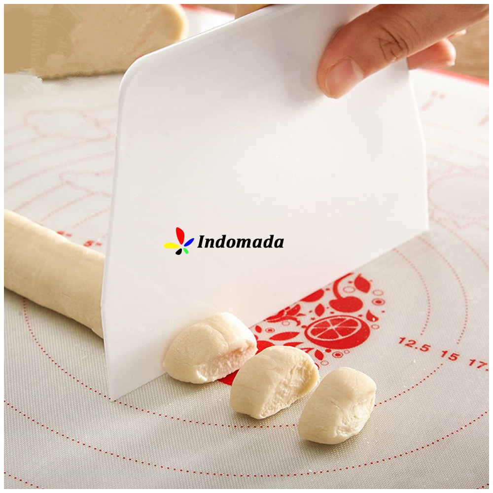Jual Indomada Scraper Plastik Anti Lengket Pemotong Adonan Dough Bakpao ...