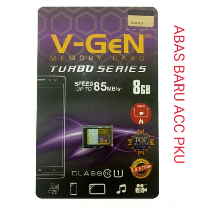 Jual Micro SD V Gen Class 10 8GB Original | Shopee Indonesia