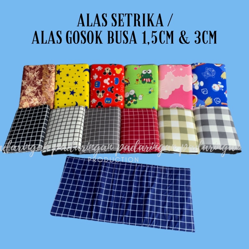 Jual Alas setrika busa / alas setrika inoac / alas setrika anti panas ...