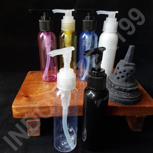 Jual Limited BOTOL PLASTIK PET TUTUP PUMP 100 ML BOTOL PUMP 100 ML | Shopee Indonesia