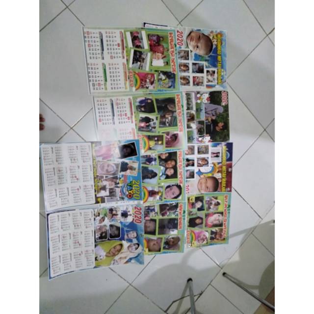 Jual Kalender Custom isi 15 lembar | Shopee Indonesia