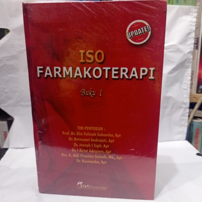 Jual Buku ISO FARMAKOTERAPI buku 1. Prof. Dr. Elia Yulinah Sukandar | Shopee Indonesia