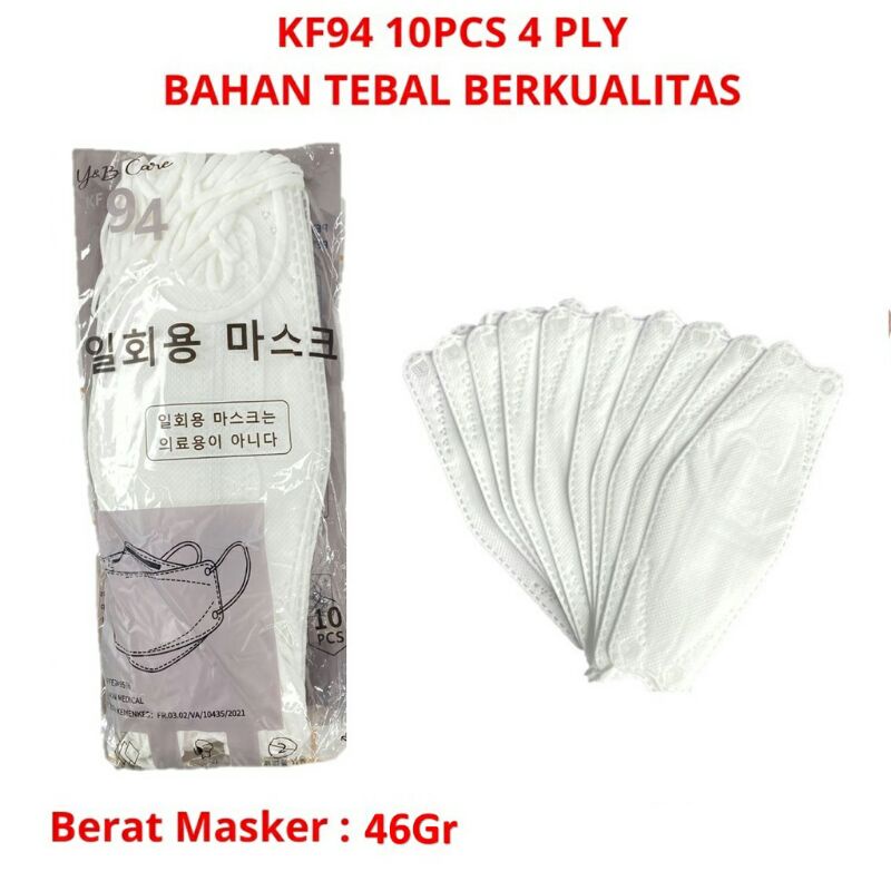 Jual Lye-OS Masker Duckbill Face KN95 5Ply KF94 4Ply | Shopee Indonesia
