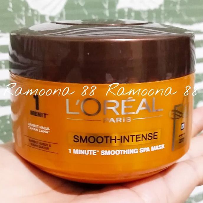 Jual LOREAL ELSEVE HAIR MASK SMOOTH INTENSE MASKER RAMBUT 200ML ...