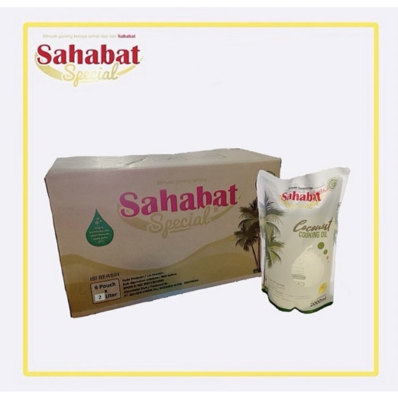Jual Minyak Goreng Kelapa Sahabat Special 2 Liter Pouch / Dos | Shopee ...