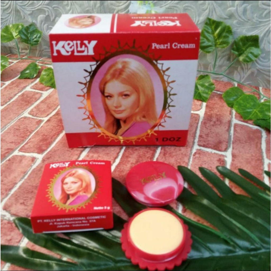 Jual kelly pearl cream /foundation /krim glowing viral | Shopee Indonesia