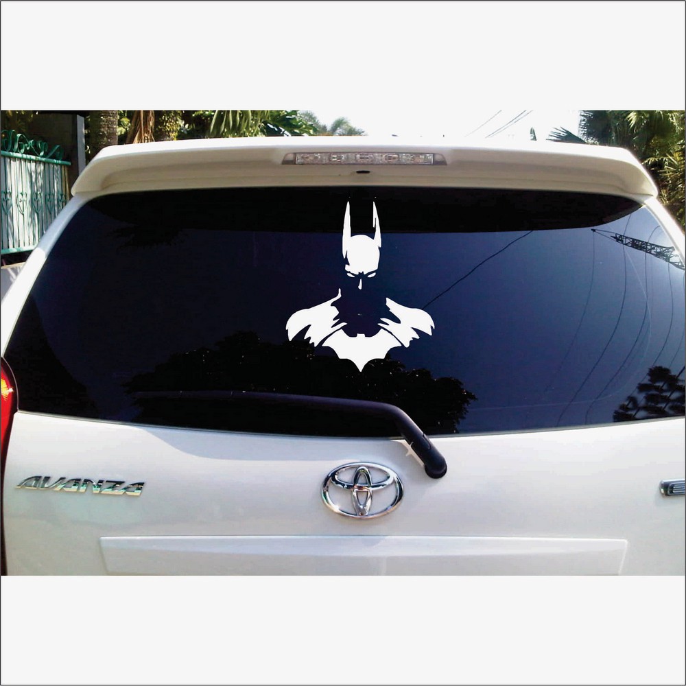 Jual Stiker Cutting Sticker Kaca Mobil - Batman | Shopee Indonesia