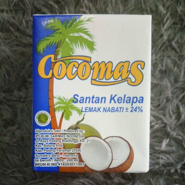 Jual COCO MAS SANTAN KELAPA 200 ML | Shopee Indonesia