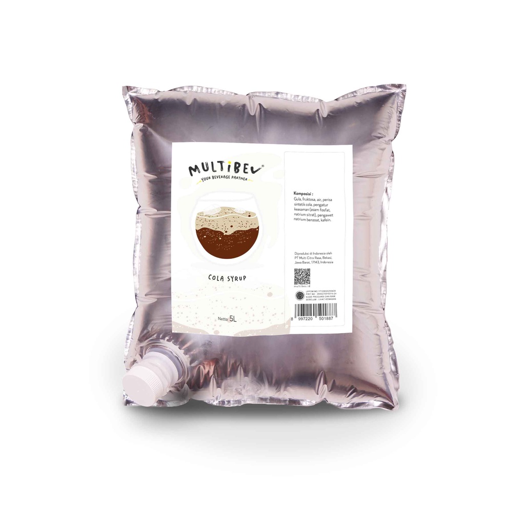 Jual Multibev Sirup cola Syrup, Halal Minuman ala kafe | Shopee Indonesia