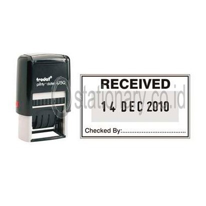 Jual Stempel Trodat 4750 received dan tanggal | Shopee Indonesia