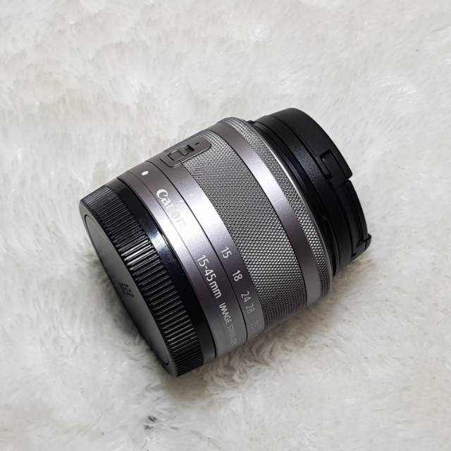 Jual Lensa Mirrorless Canon 15-45mm IS STM | Shopee Indonesia