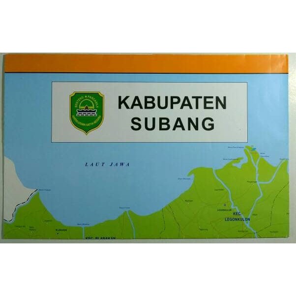 Jual PETA KABUPATEN SUBANG | Shopee Indonesia