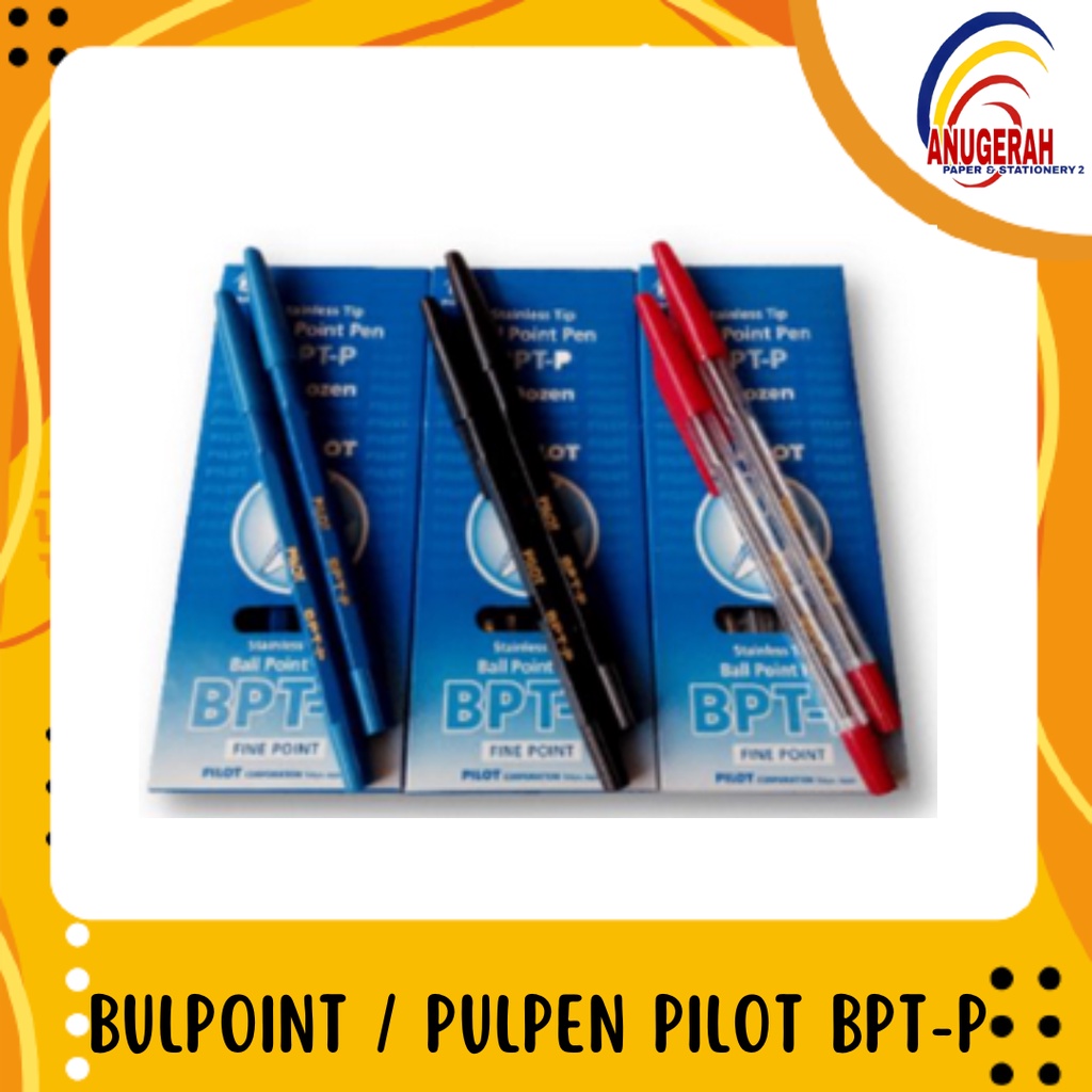 Jual BOLPOINT / PULPEN PILOT BPT-P (LSN) | Shopee Indonesia