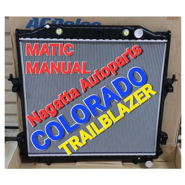 Jual RADIATOR COLORADO TRAILBLAZER 2500cc 2800cc MATIC MANUAL ORI GM ...