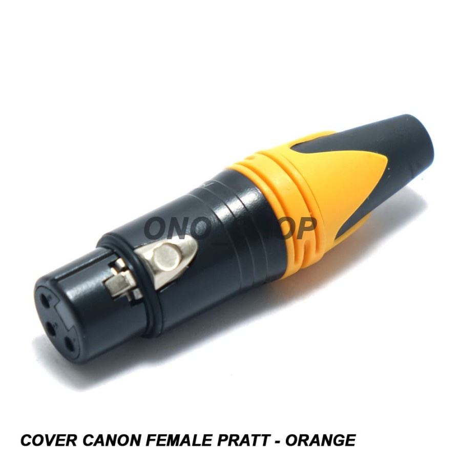 Jual Socket canon Female 3pin - PRATT- Black Body | Shopee Indonesia