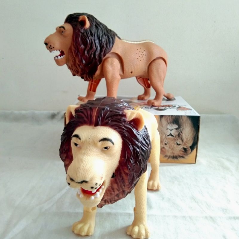 Jual Mainan Singa Land Lion Animal World | Shopee Indonesia