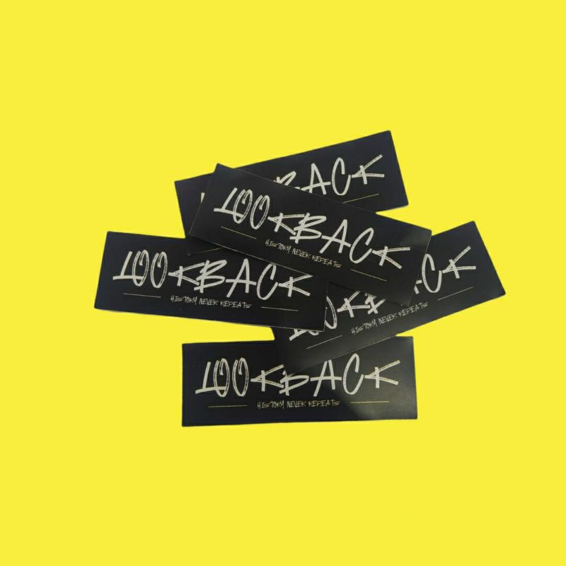 Jual STIKER ORIGINAL LOOK BACK HT 03 | Shopee Indonesia