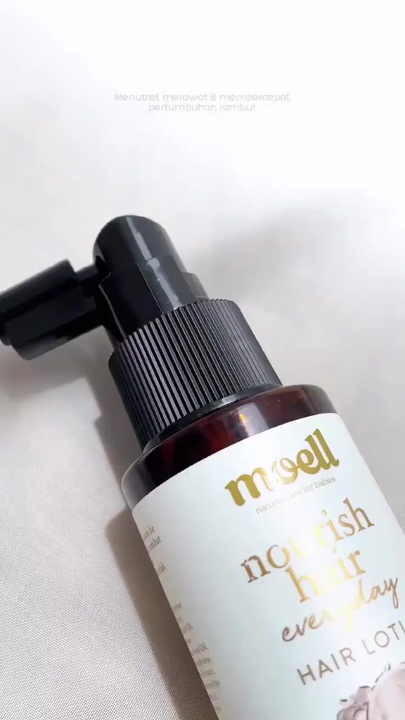 Jual Moell Hair Lotion 100ml / moel Nourish Hair Everyday / Hair Lotion ...