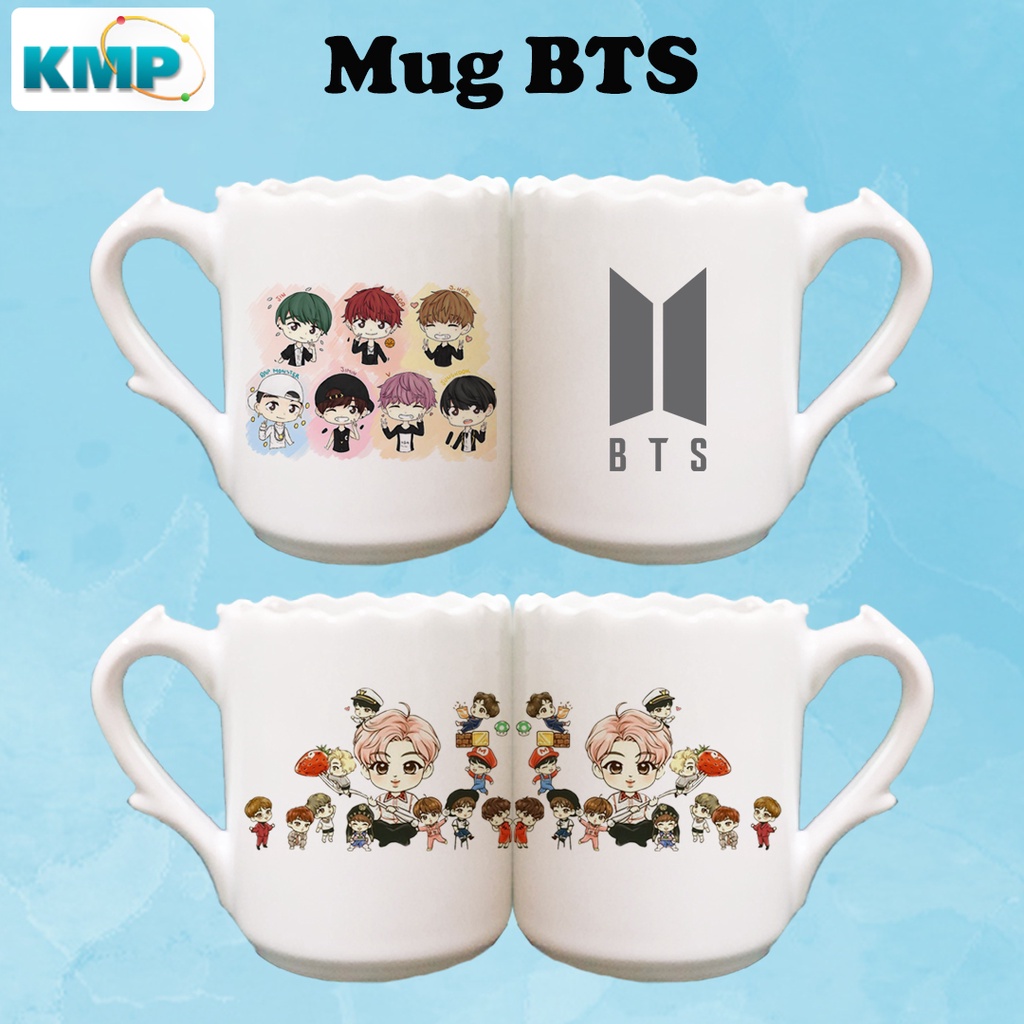Jual MUG / GELAS CUSTOM BTS KPOP BTS Bangtan Boys Personnel (PALING ...