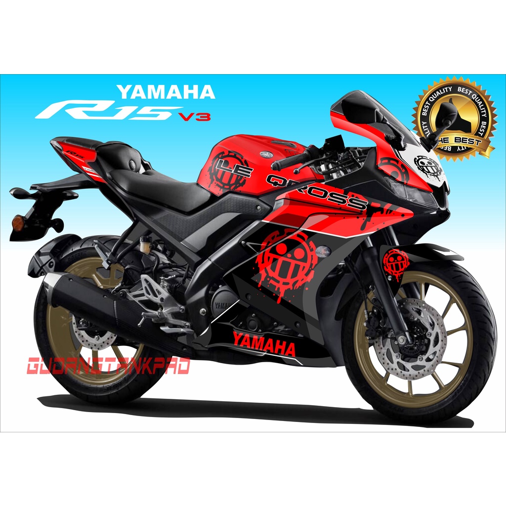 Jual decal full body r15 v3 stiker decal r15 one piece | Shopee Indonesia