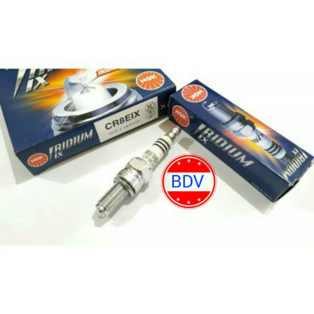 Jual Busi NGK Iridium CR8EIX Vixion, KPH, CB150 Old/ New, CBR150/250, Xabre, Verza, Vario 150 ...