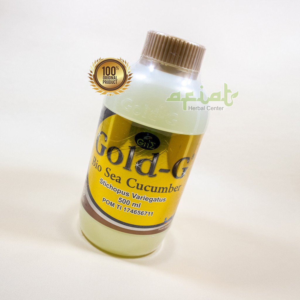 Jual Gold G Bio Sea Cucumber Stichopus Variegatus 500 ml | Shopee Indonesia