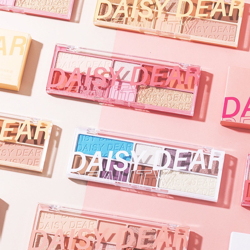 Jual DAISY DEAR Pocket Master 9 Warna Eyeshadow Palette Glitter&Matte ...