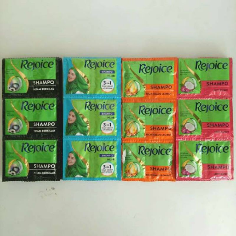 Jual sampo rejoice isi 12 ( 1 renteng) | Shopee Indonesia
