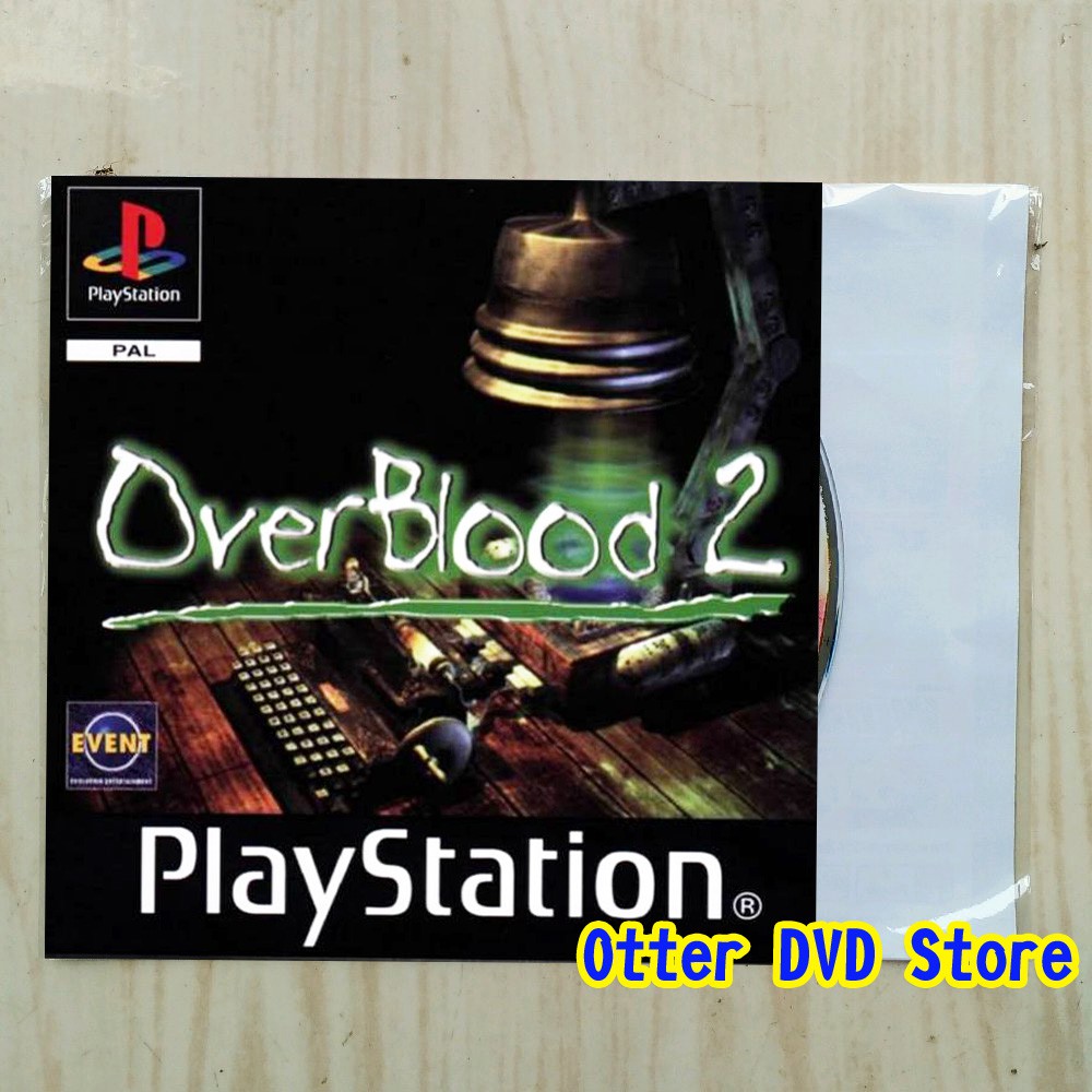 Jual Kaset CD Game Ps1 Ps 1 OverBlood 2 Over Blood 2 ( 2 Disc ...