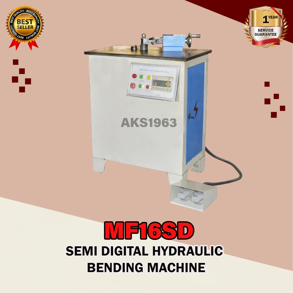 Jual Mesin Bending Besi Hidrolik Automatic Metal Machine 50x10 mm ...
