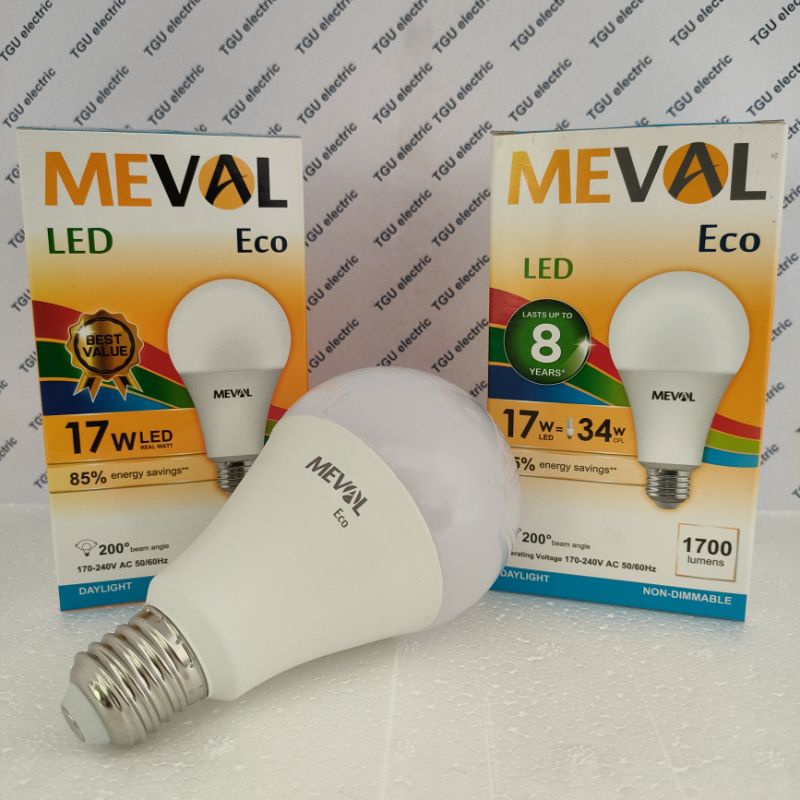 Jual Lampu LED eco Meval 17 W 17 Watt putih | Shopee Indonesia