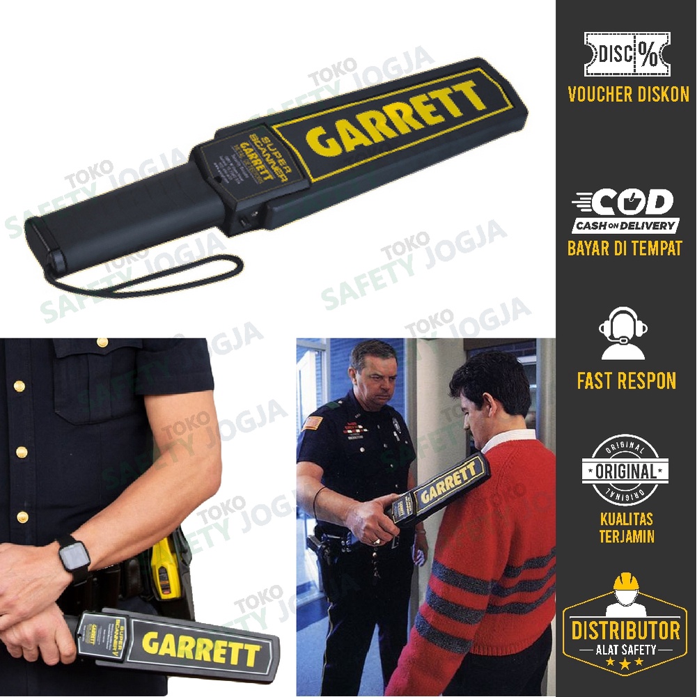 Jual Metal Detector Super Scanner Metal Detector | Shopee Indonesia