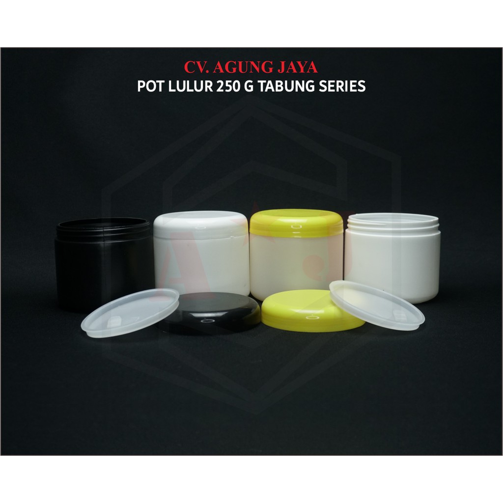Jual Pot Cream Lulur 250 Gram Tabung / Wadah Cream Lulur Tabung 250 ...