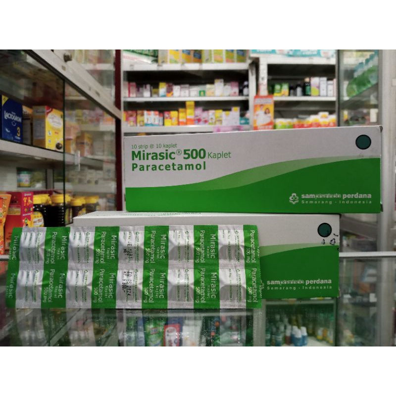 Jual MIRASIC TABLET 500 MG 1 STRIP @10 Kaplet - ED 04/2026 | Shopee ...