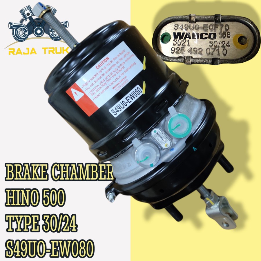 Jual Chamber HINO Fm260 jw new 500 30/24 Wabco jepang S49UO-EW080 ...