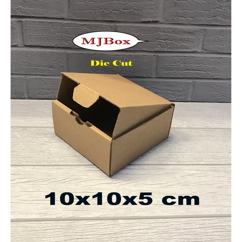 Jual kardus box 10x10x5 cm Kotak Karton Die Cut | Shopee Indonesia