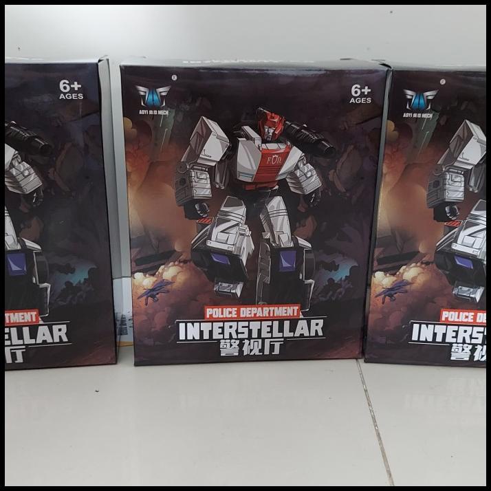 Jual Transformers Aoyi Mech Red Alert Ko Oversize Bnib | Shopee Indonesia