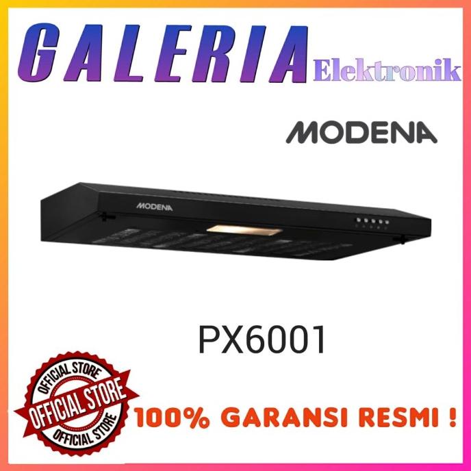 Jual COOKER HOOD MODENA PX6001 PENGHISAP ASAP DAPUR PX 6001 60cm ...